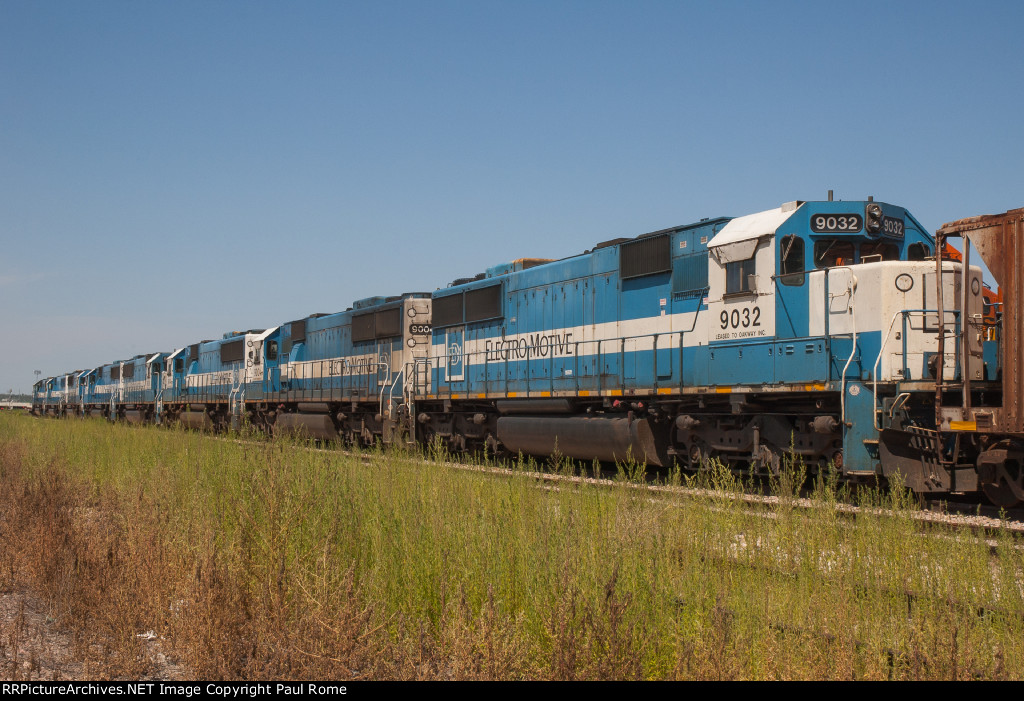 EMDX, OWY 9032, 8-unit lease return, stored